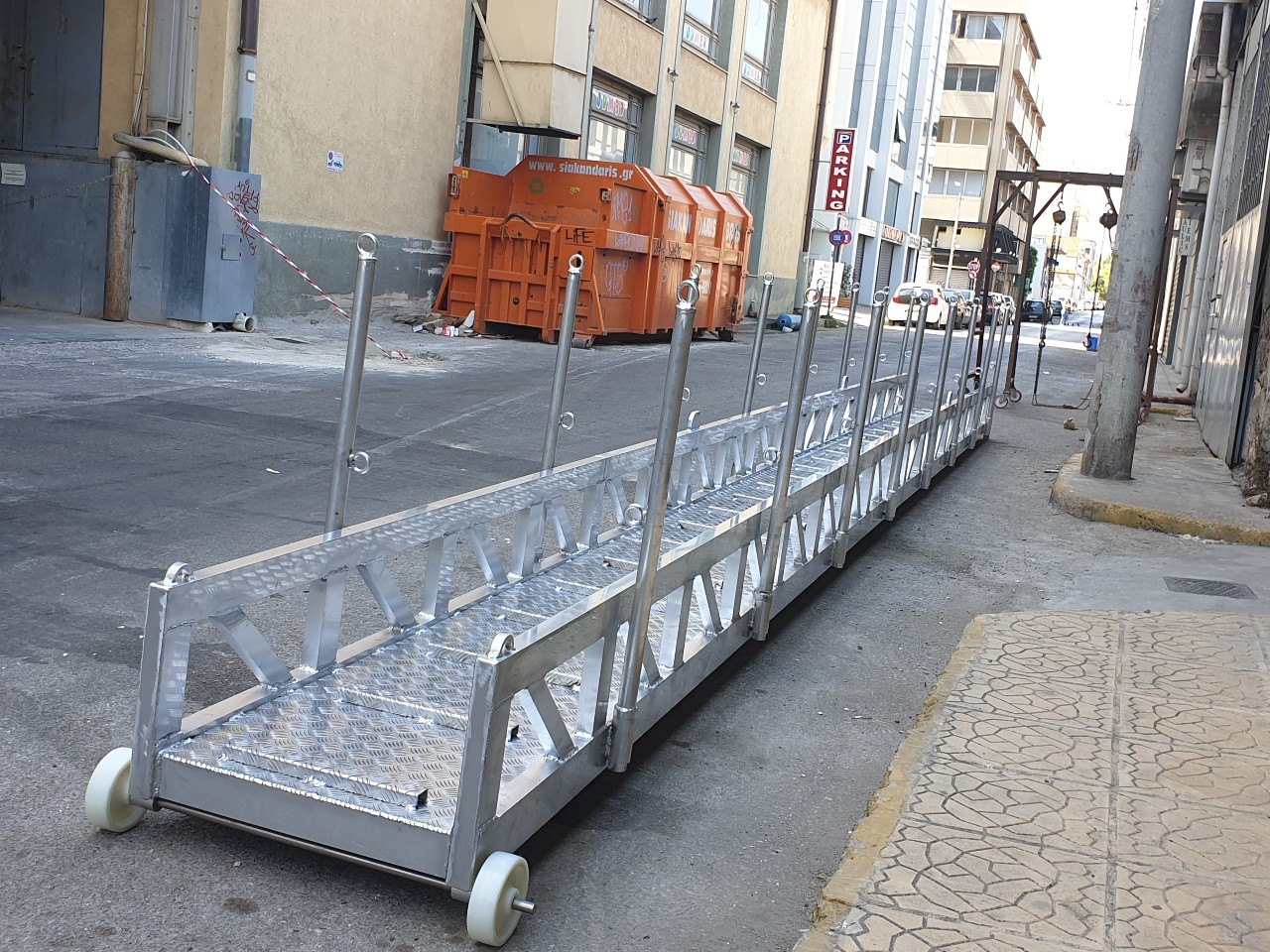 ΣΚΑΛΕΣ ΕΠΙΒΙΒΑΣΗΣ ΑΛΟΥΜΙΝΙΟΥ ΤΥΠΟΥ WHARF LADDER TYPE A - Resvanis