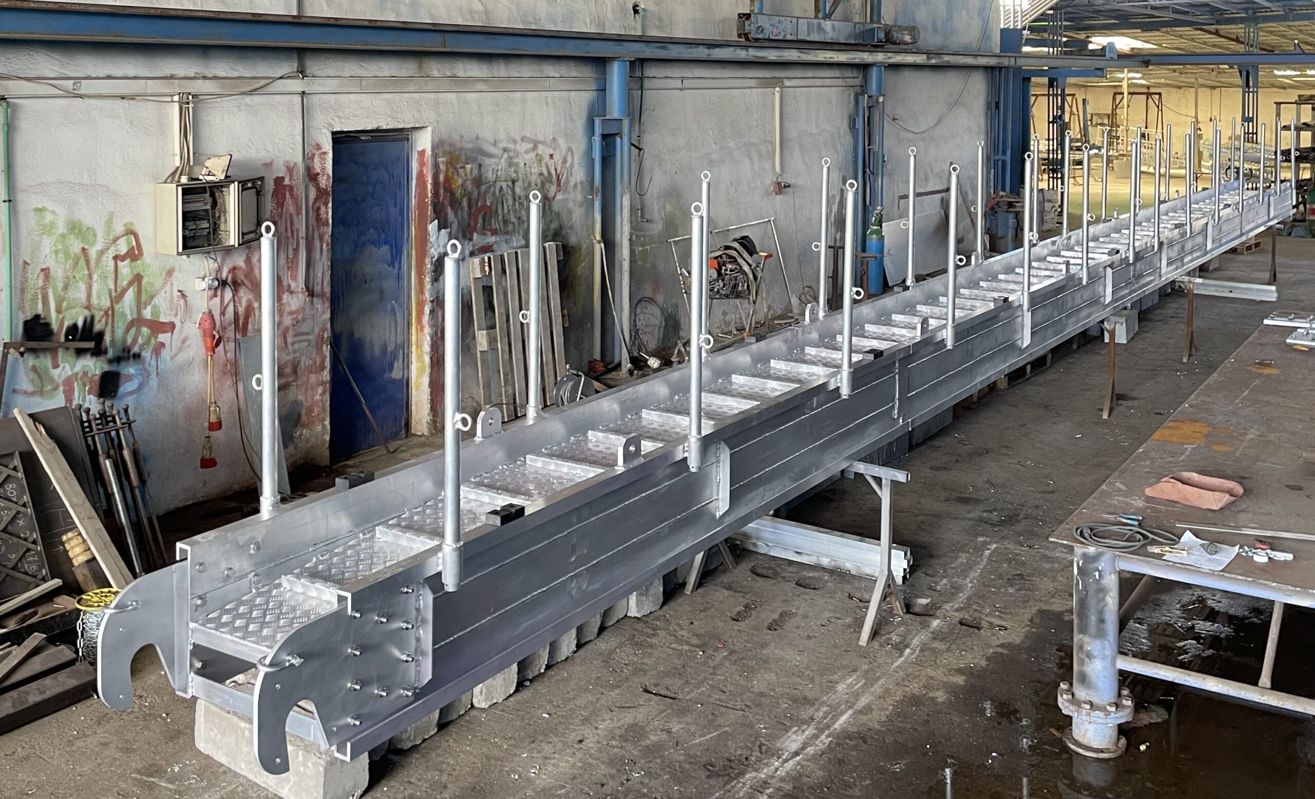Aluminium Wharf ladders Type A / Portable Gangway - Resvanis