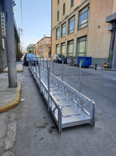 Aluminium Wharf ladders Type A / Portable Gangway - Resvanis